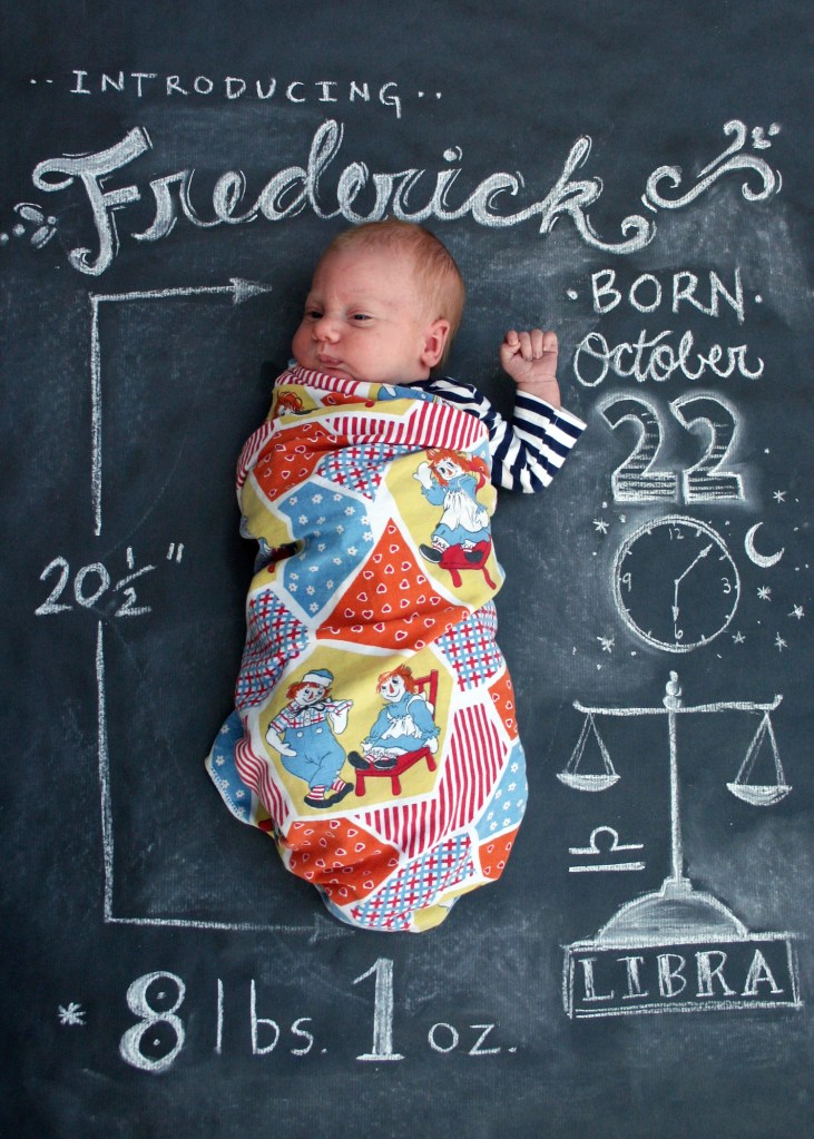 (Another) DIY Birth Announcement